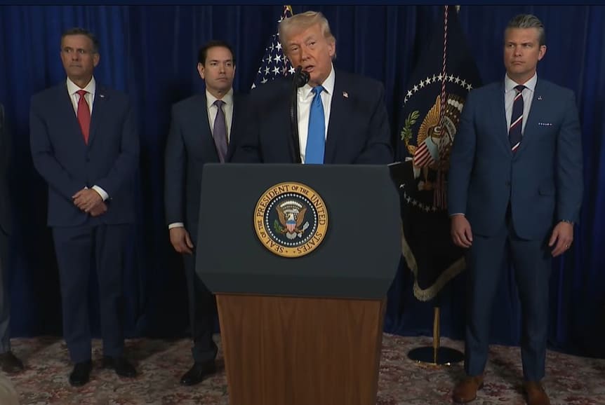 Donald Trump afirma que EE. UU. encabezará un proceso de transición en ...