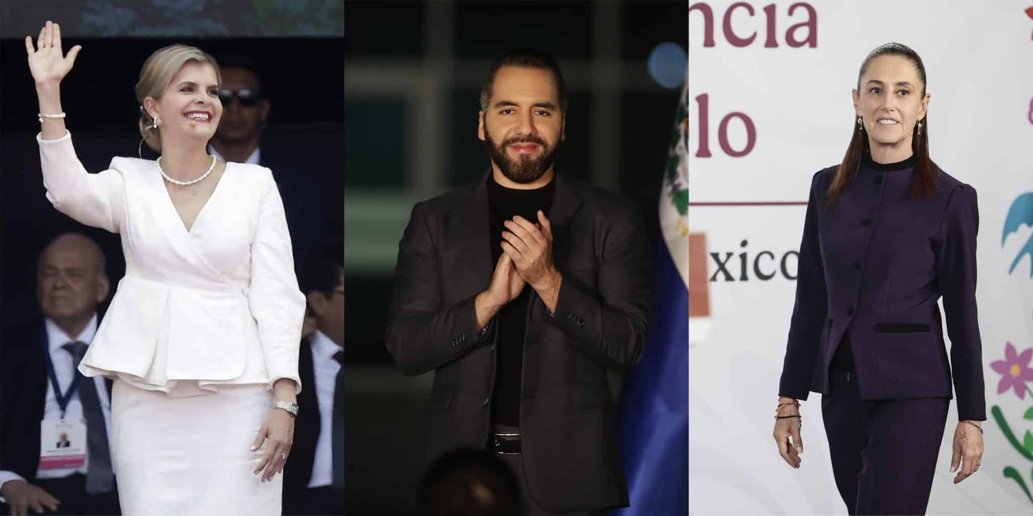 Bukele, Sheinbaum y Laura Fernández lideran aprobación presidencial en ...